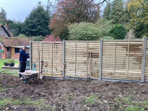 Fencing Brockwood Park School Bramdean Hampshire